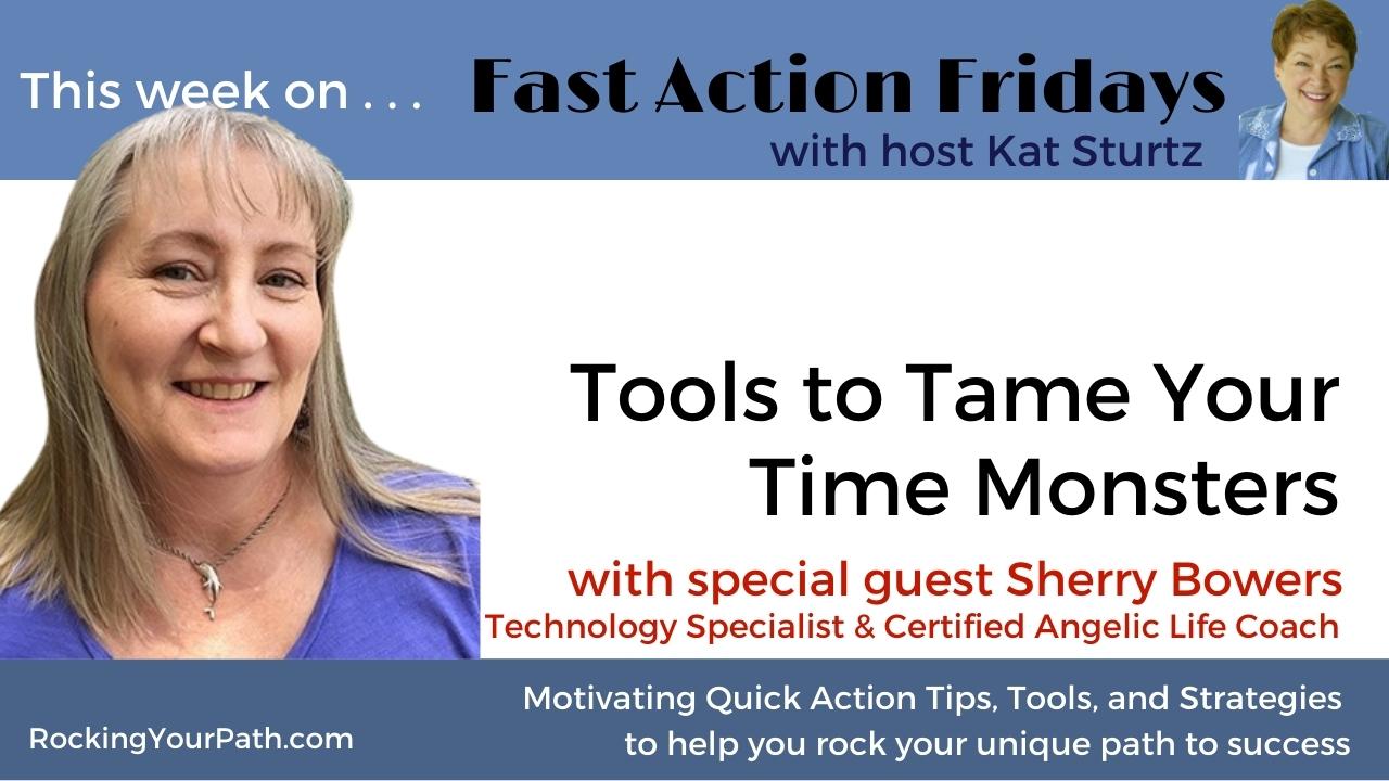 Tools to Tame the Time Monsters with guest Sherry Bowers - Rocking Your ...